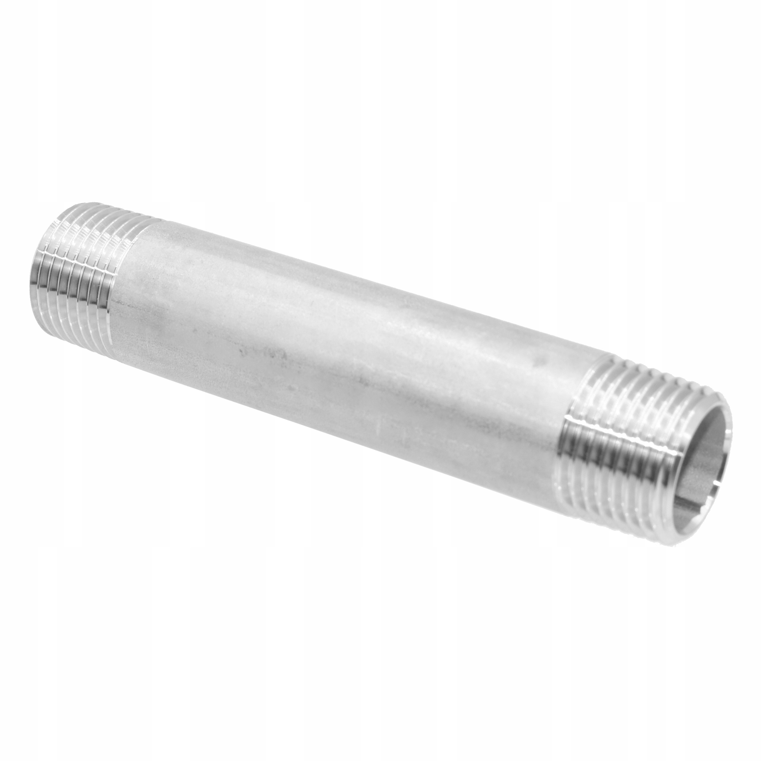 1/2" Nypel Nierdzewny 2-stronny Króciec 15CM • Cena, Opinie • Rury i ...