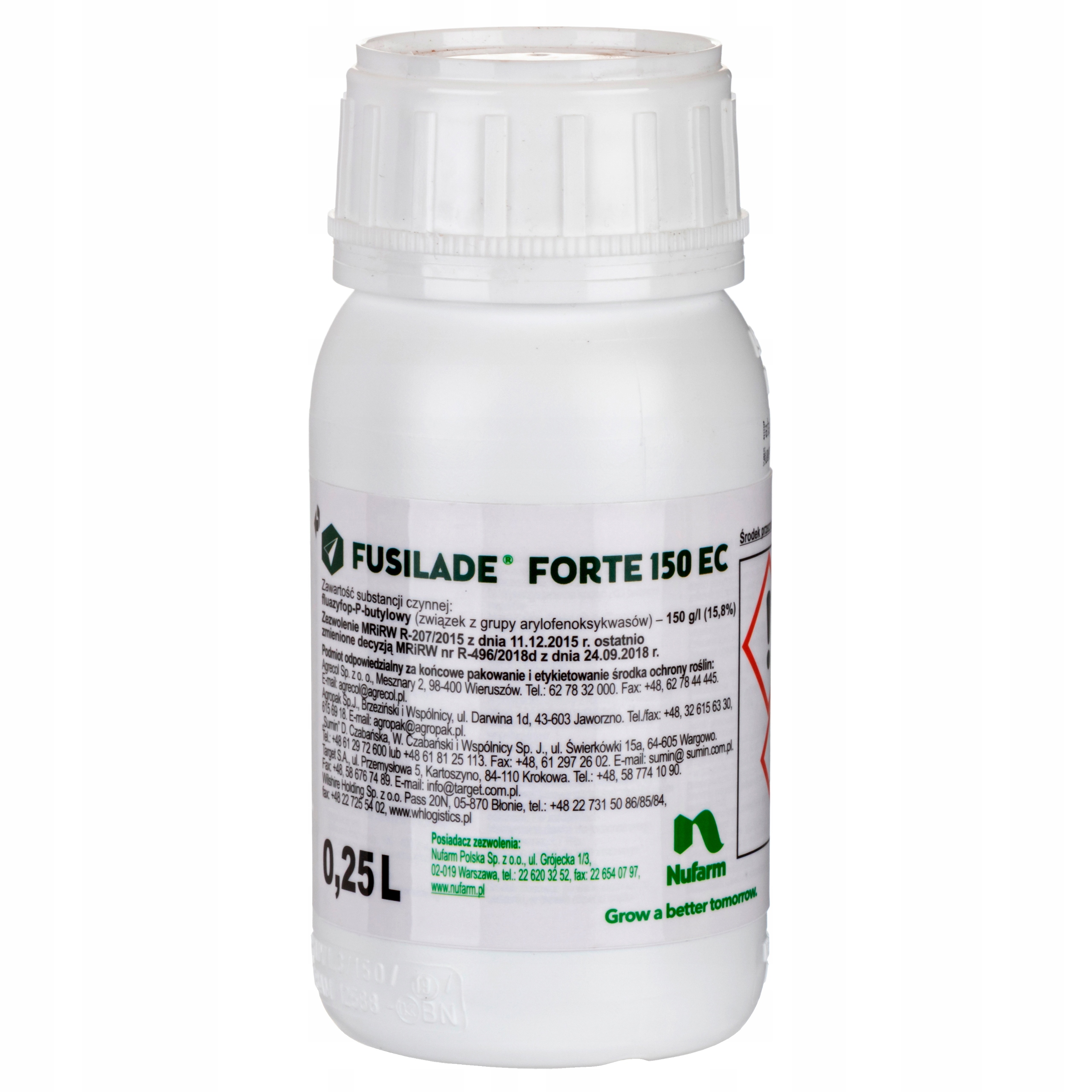 Fusilade Forte 150EC 0,25l na chwasty skuteczne (5901157070388) • Cena ...