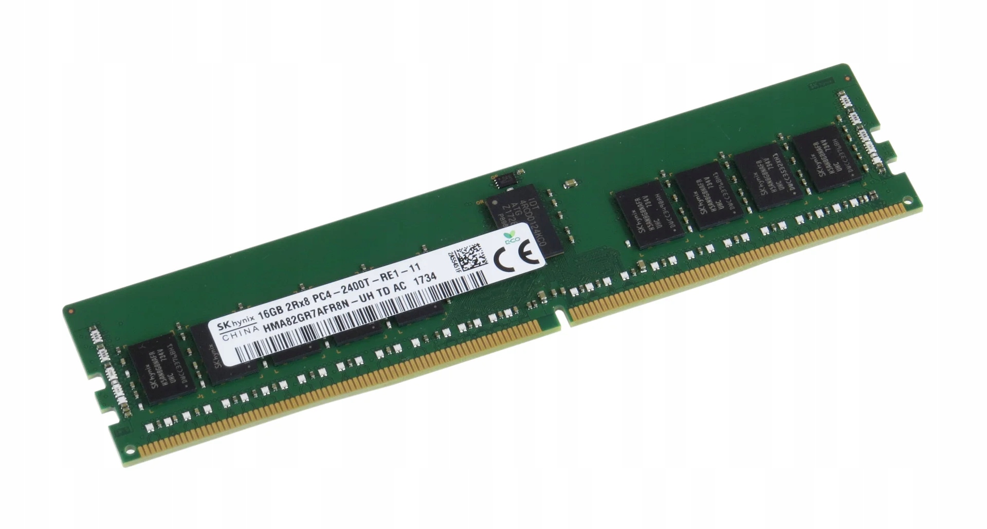 Pamięć RAM 16GB DDR4 Hynix 2Rx8 2400MHz ECC Reg HMA82GR7AFR8N-UH - Sklep, Opinie, Cena w Allegro
