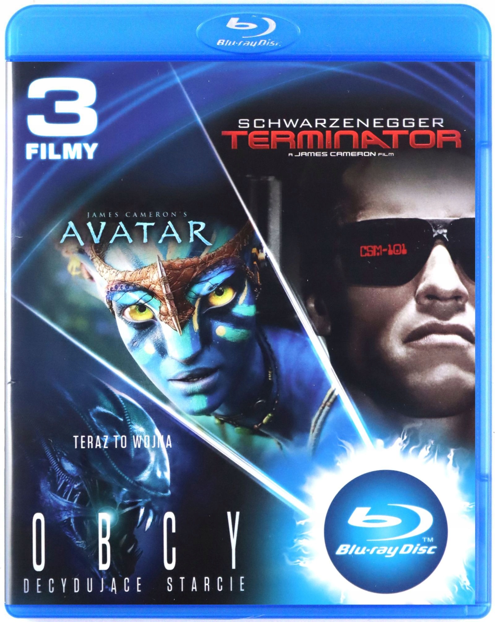 Obcy 2 / Avatar / Terminator płyta Blu-ray - porównaj ceny - Allegro.pl