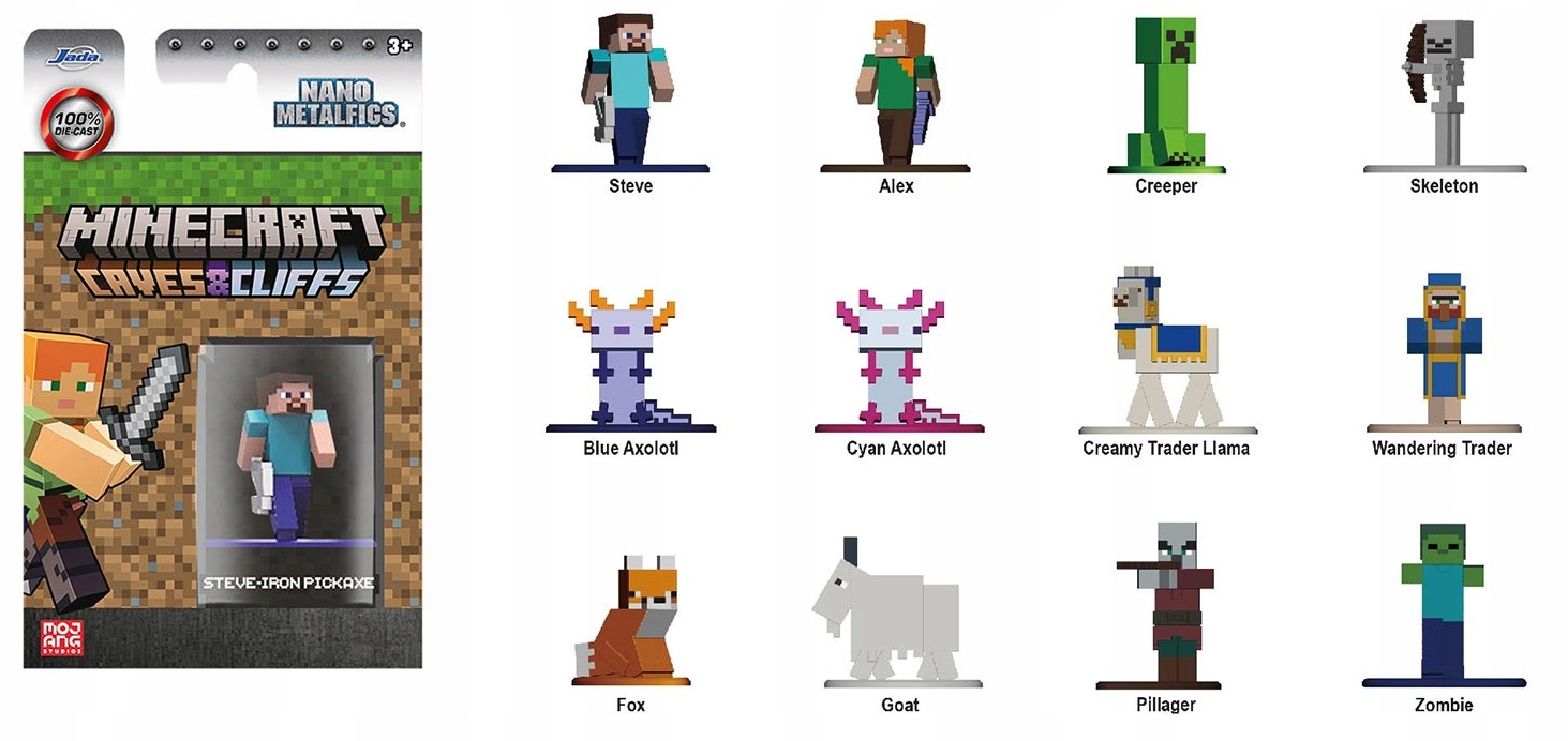 Figurka Minecraft caves&Cliffs Jada (4006333081811) • Cena, Opinie ...