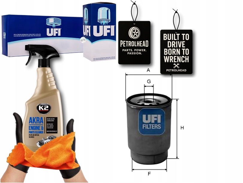 ÜZEMANYAGSZŰRŐ MAN OEM UFI UFI #Petrolhead Pro+ Kit12 za 20090.00HUF ...