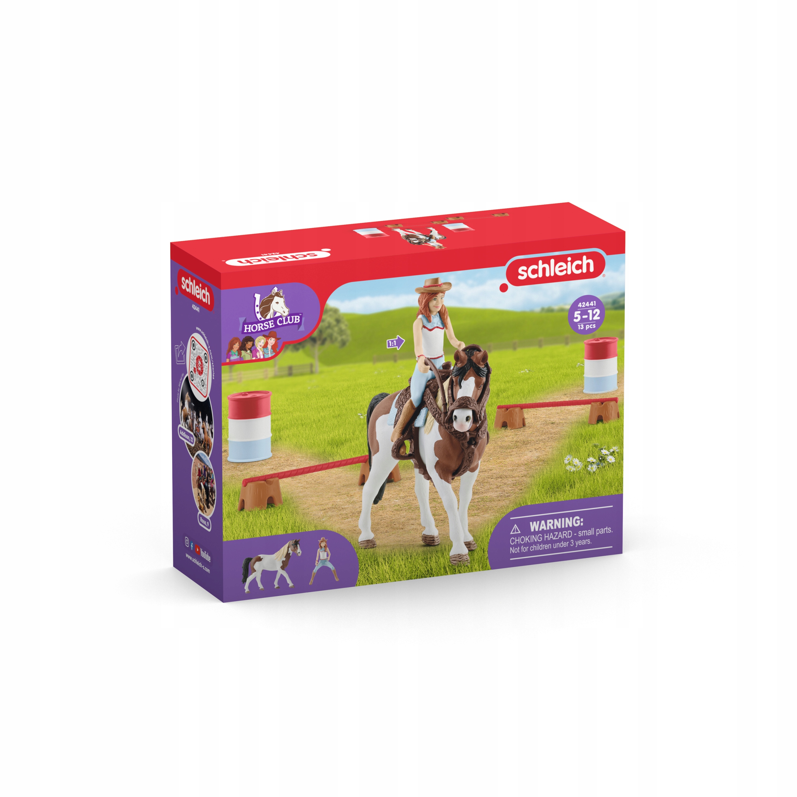 Schleich Zestaw do jazdy westernowej Hannah 42441 16691948052 - Allegro.pl