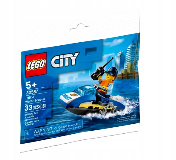 LEGO 30567 CITY - POLICYJNY SKUTER WODNY - porównaj ceny - Allegro.pl