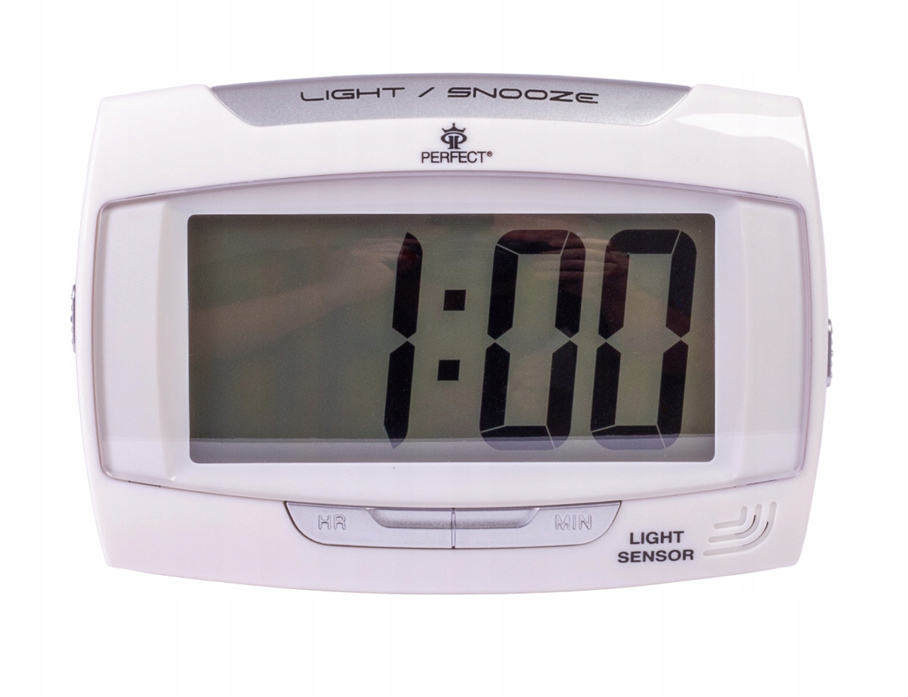 Zegar budzik Perfect biały 11cm (5901764805250) • Cena, Opinie • Zegary ...