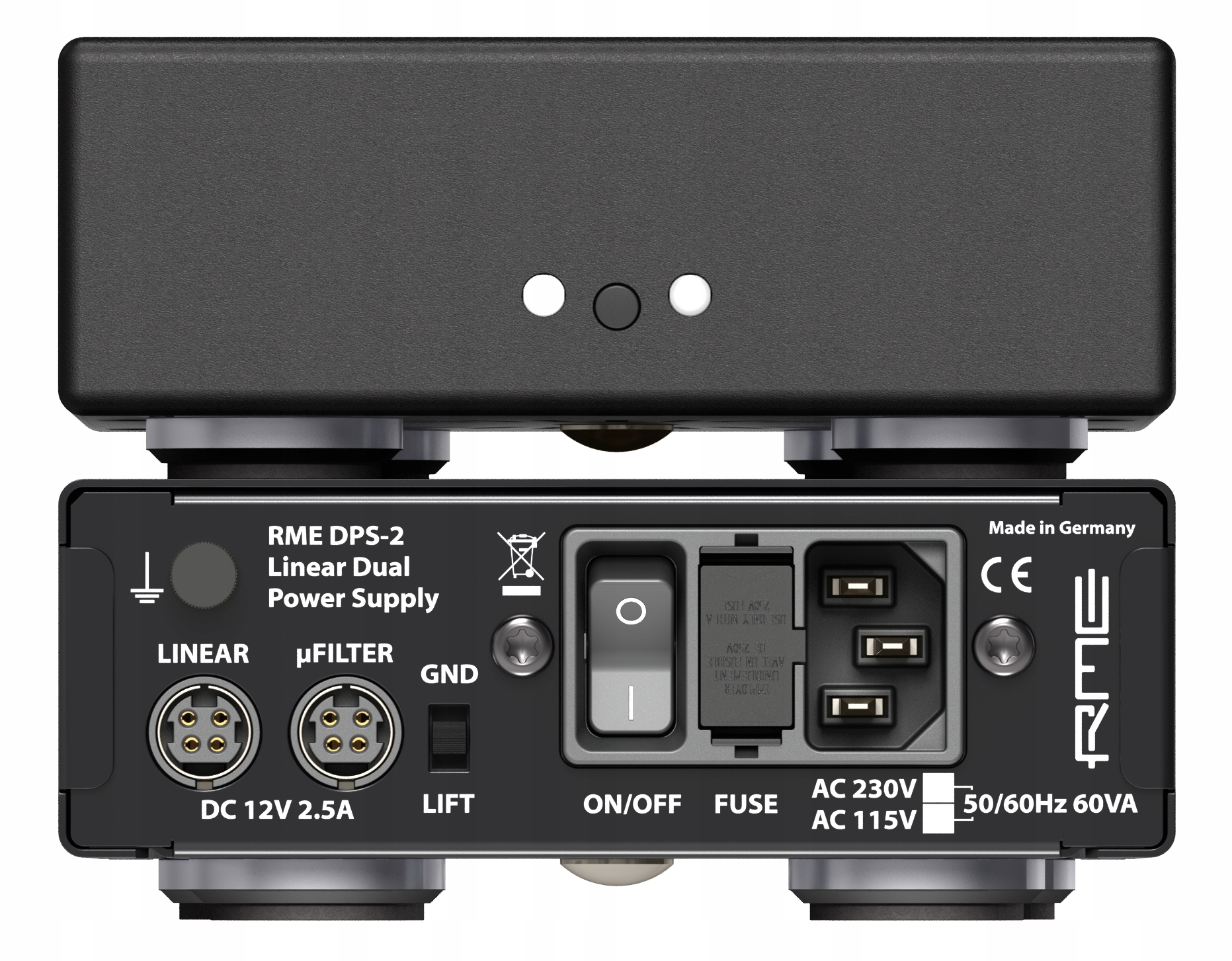 RME DPS-2 - Niskoszumowy podwójny zasilacz liniowy - Sklep, Opinie ...