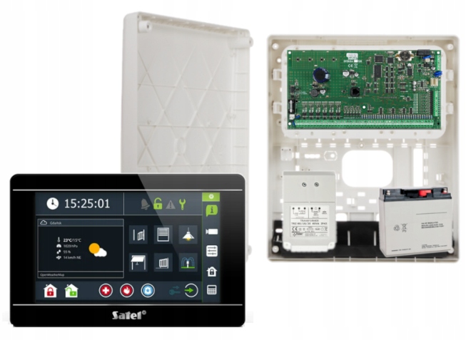 Manipulator z ekranem Satel INT-TSI-B (5906692708567) • Cena, Opinie ...