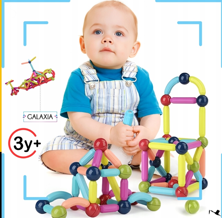 ! Kulki Klocki Magnetyczne w Puzzle dla dzieci - Allegro.pl