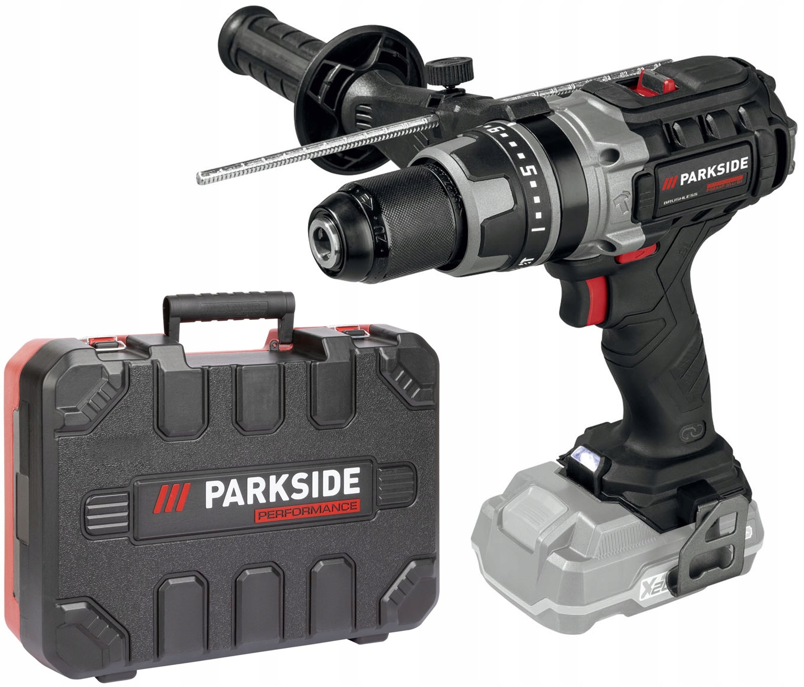 Wiertarka Udarowa PARKSIDE PERFORMANCE bez aku (PSBSAP 20-Li B3) • Cena ...