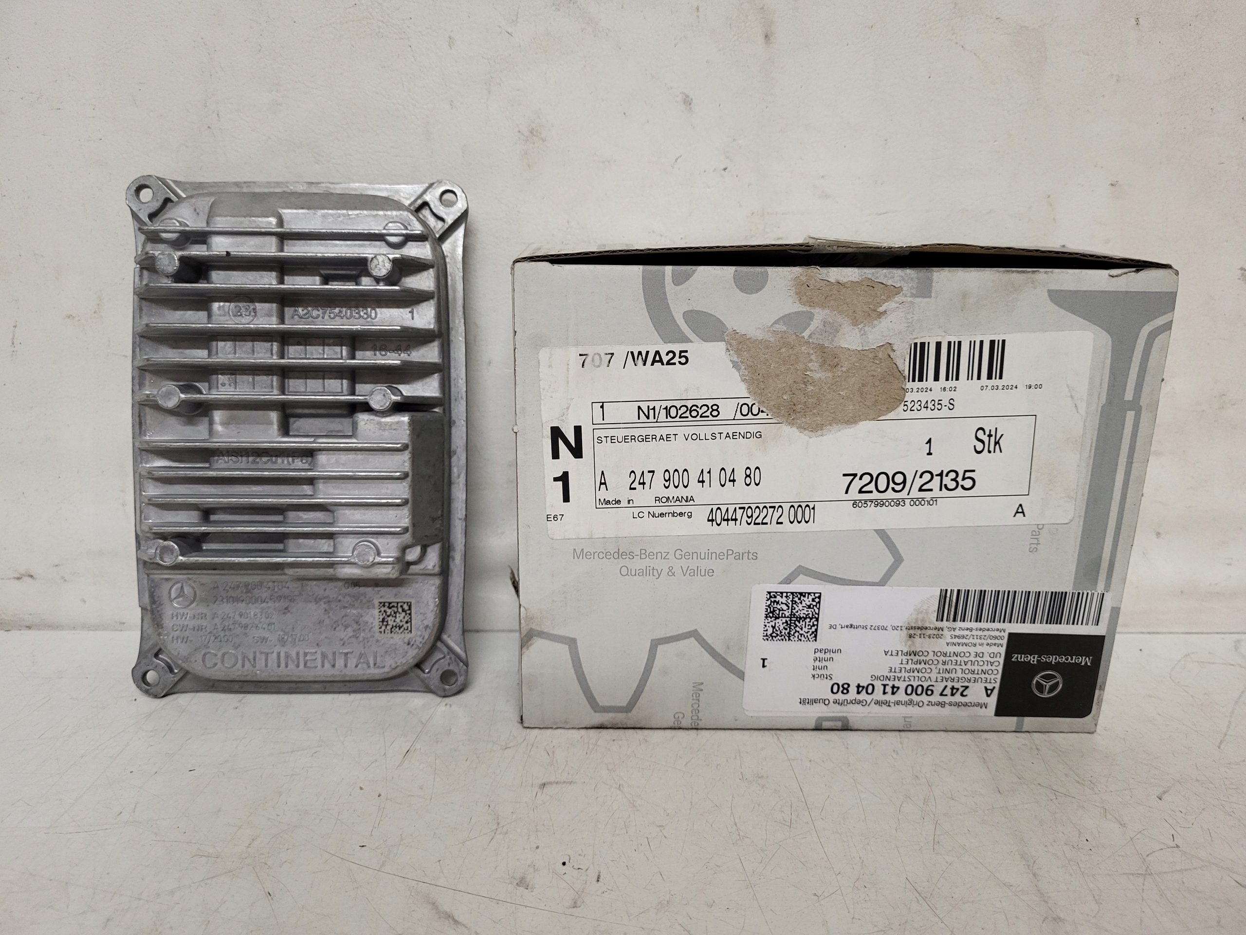 Przetwornica moduł led Mercedes-Benz OE A2479004104 • Cena, Opinie ...