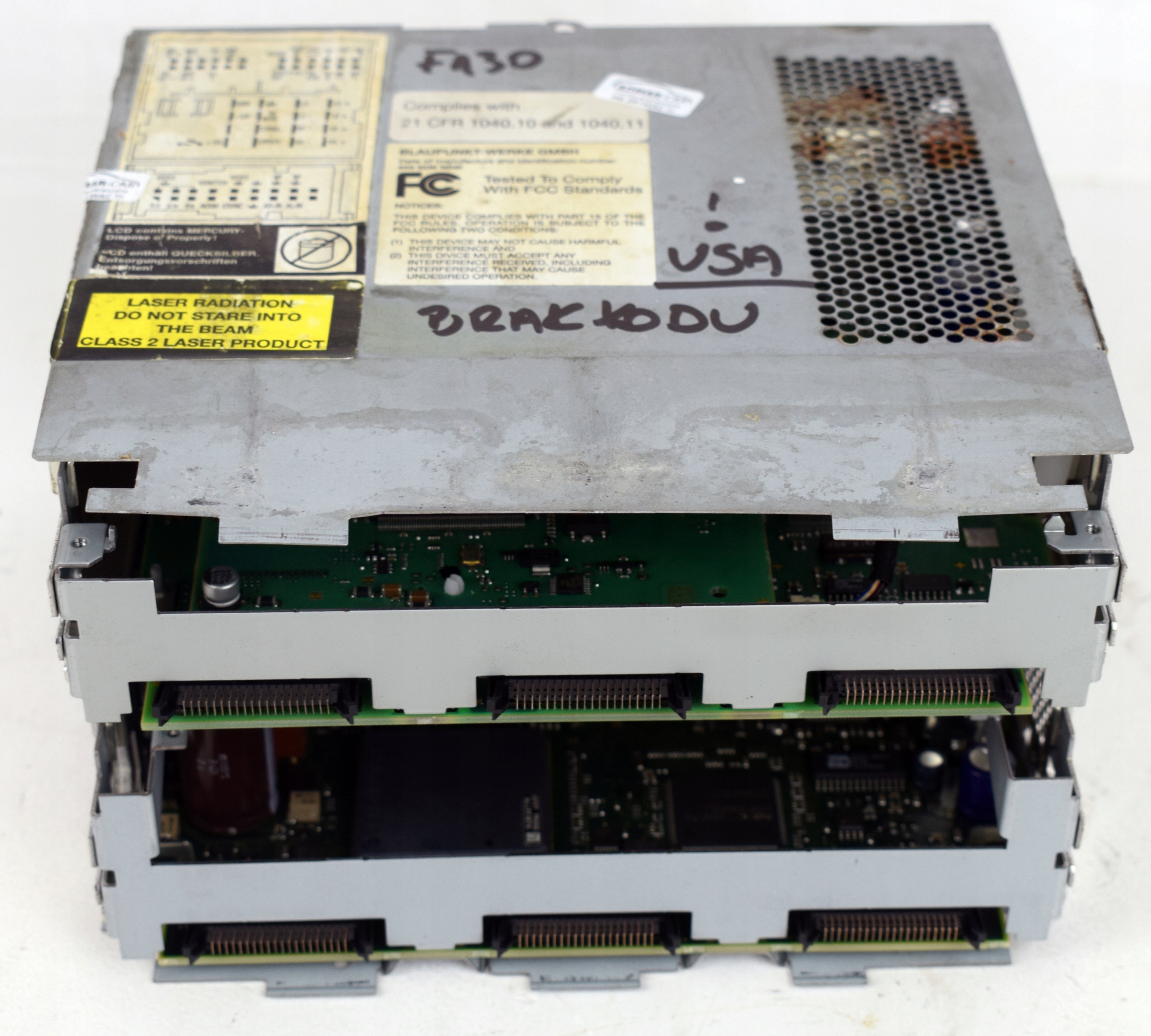 VW TOUAREG I 7L RADIO NAWIGACJI PŁYTA GŁÓWNA MFD 2 7L6035177D VT T5 TRANSPORTER NAVIGATION ...