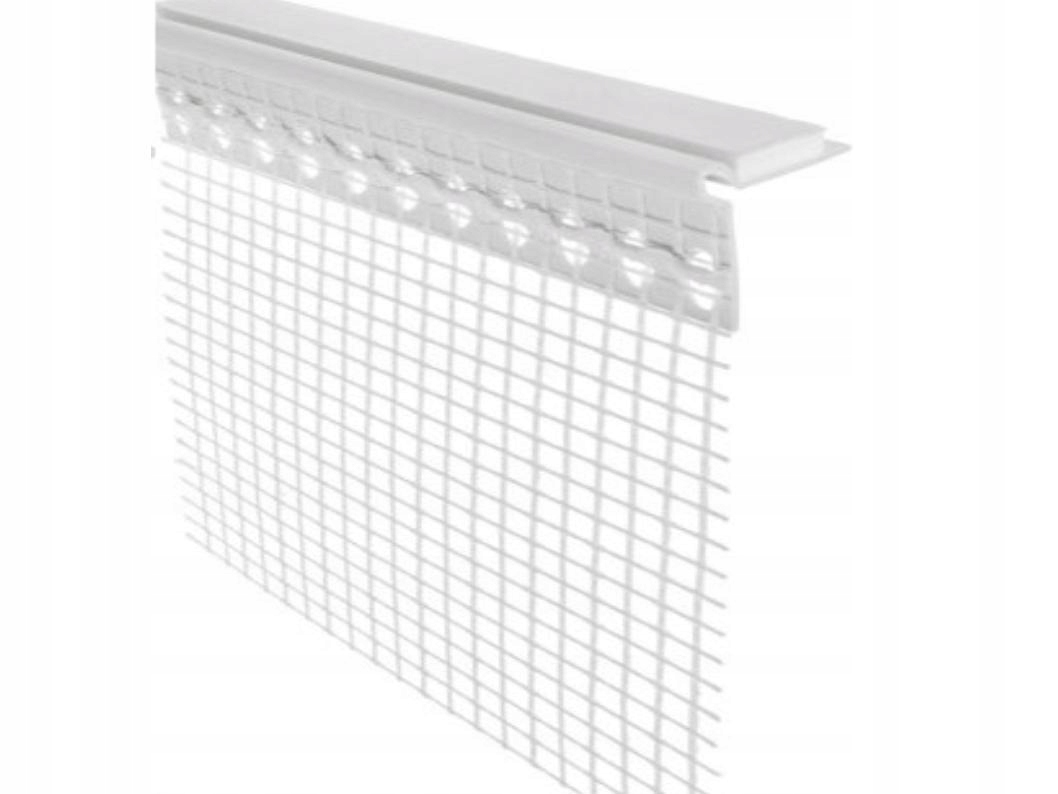 Listwa APU podparapetowa LISTWY pod parapetowe PCV z siatką i uszczelką ...