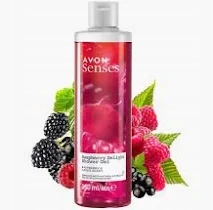 Avon - SENSES Żel pod prysznic RASPBERRY DELIGHT 250 ml (5059018212399 ...