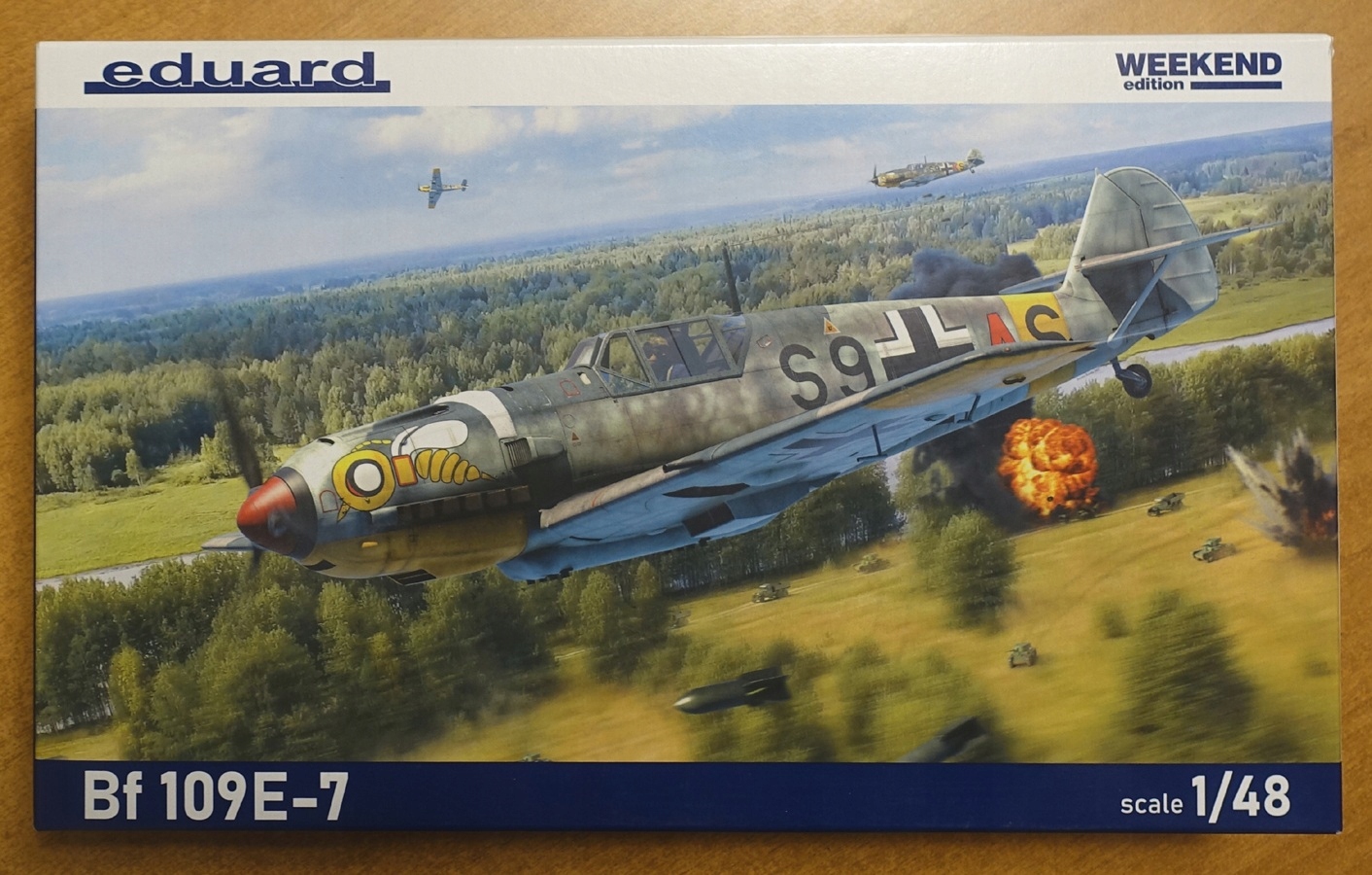 Model Bf 109E firmy Eduard - Weekend Edition 16857135090 - Allegro.pl