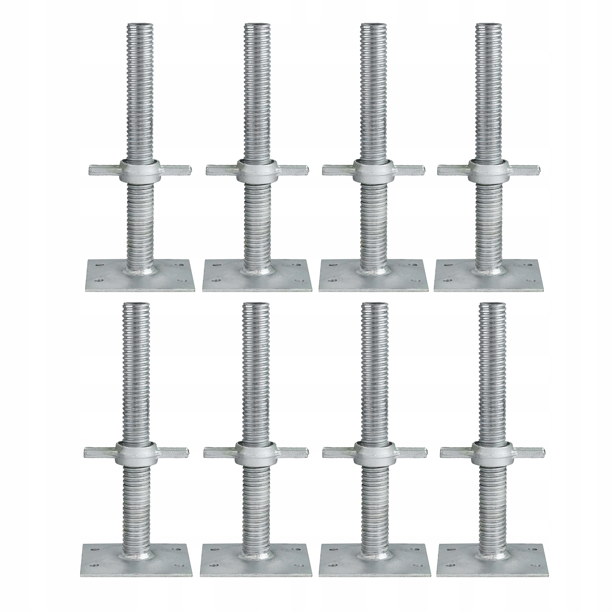 Rebrík - Sada základnej lešenárskej nohy 30cm 7+1 zdarma