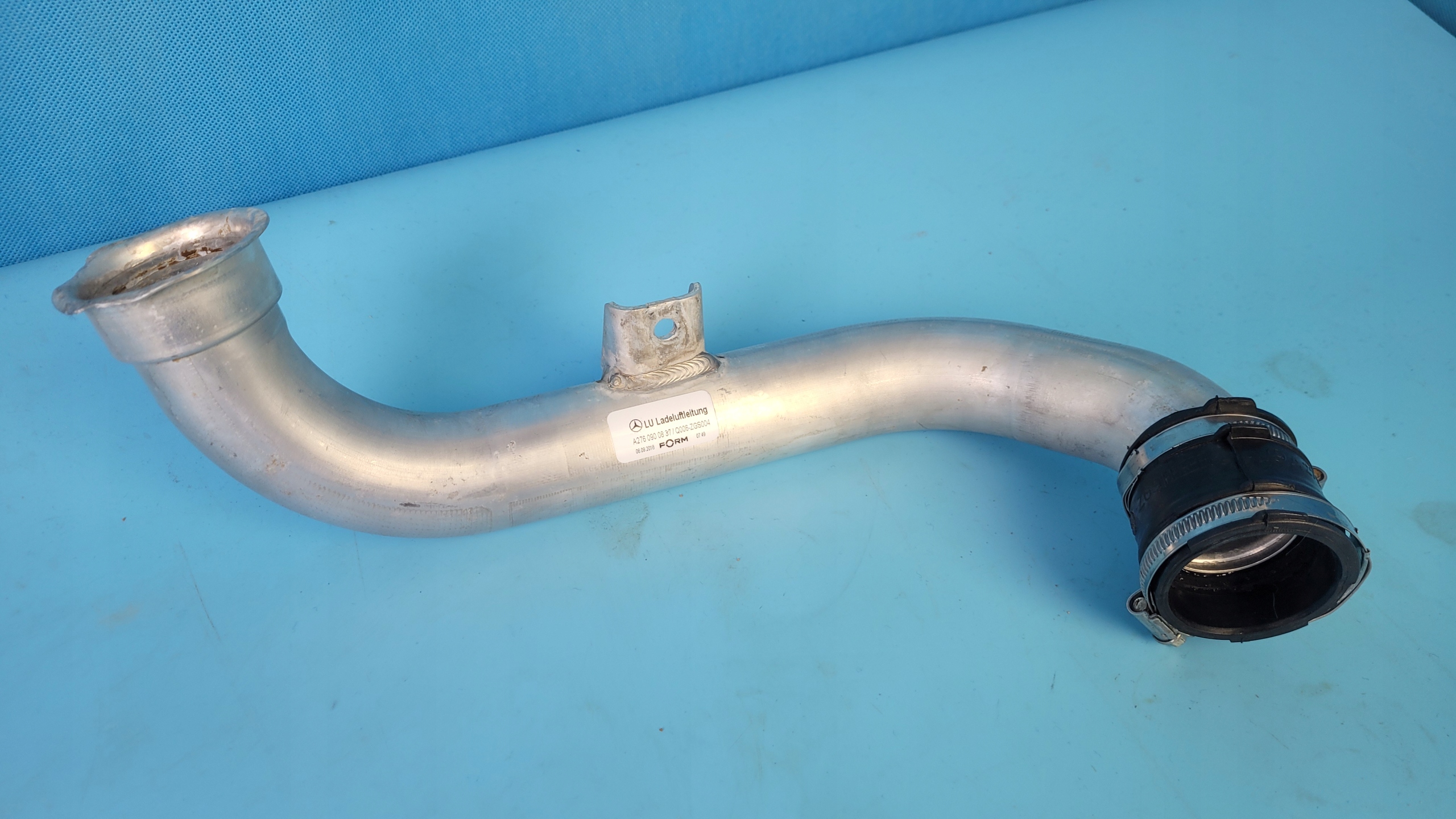 MERCEDES W205 C400 3.0B 19r RURA PRZEWÓD INTERCOOLERA A2760900837 W205 ...