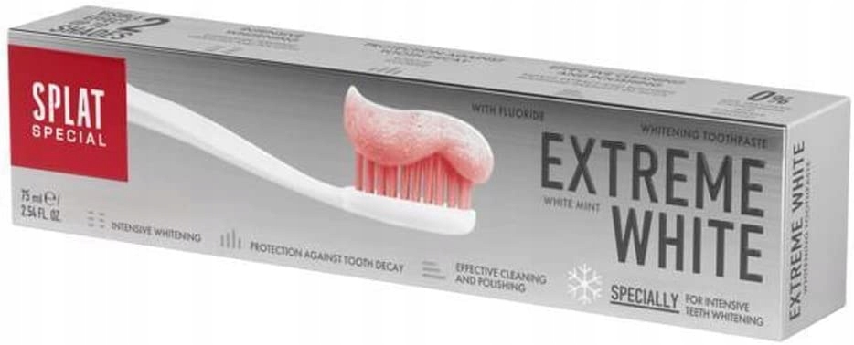 Splat pasta Special Extreme White 75ml (7640168930271) • Cena, Opinie ...