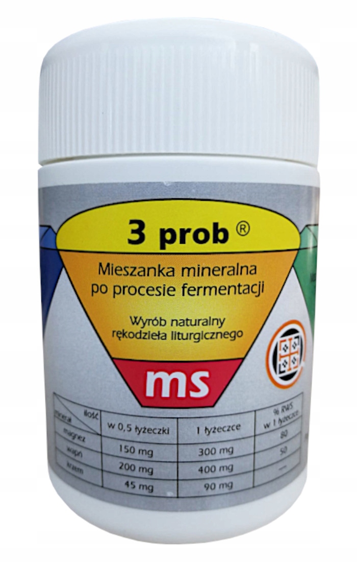 S-Probio 3 Prob MS Mieszanka Mineralna Wyrób Naturalny 150g ...