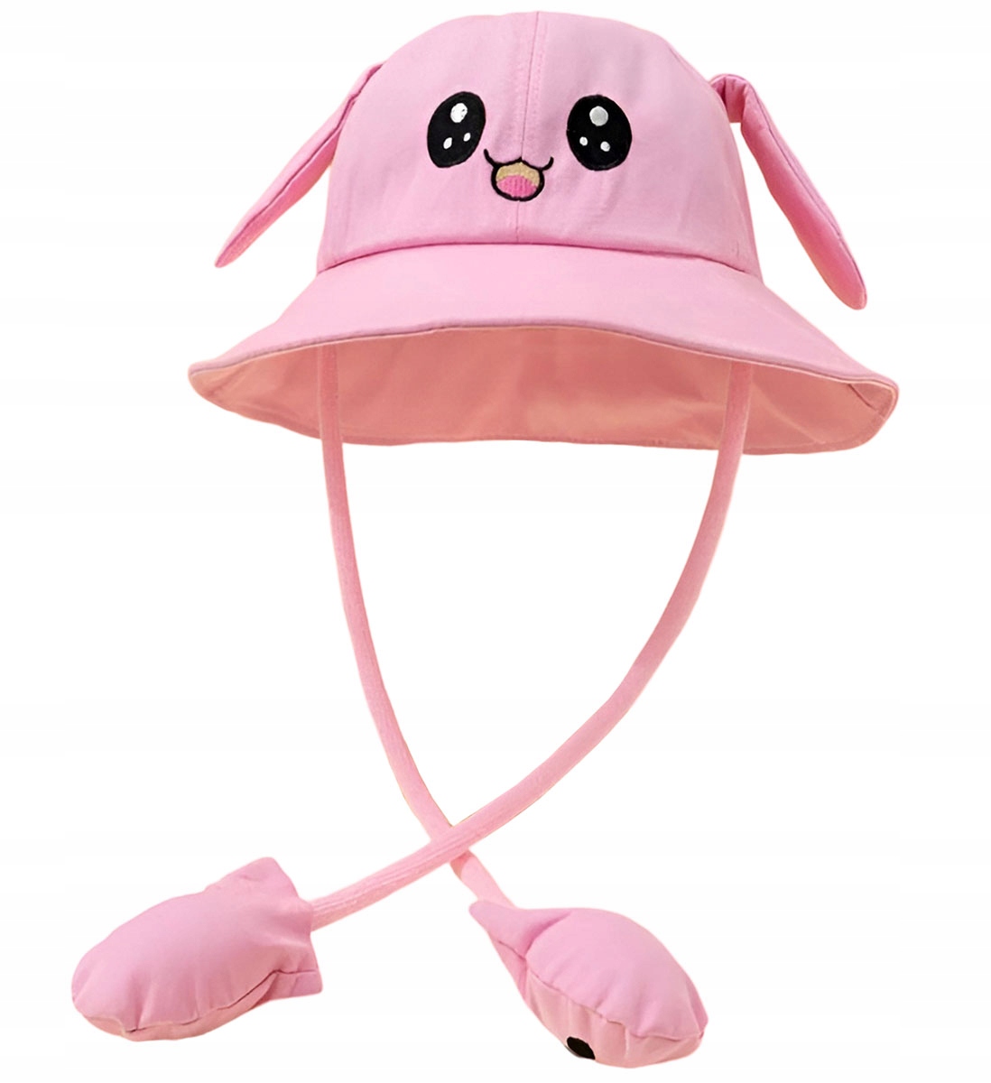 Letní klobouček s pohyblivýma ušima - Růžový za 379.00CZK - Allegro