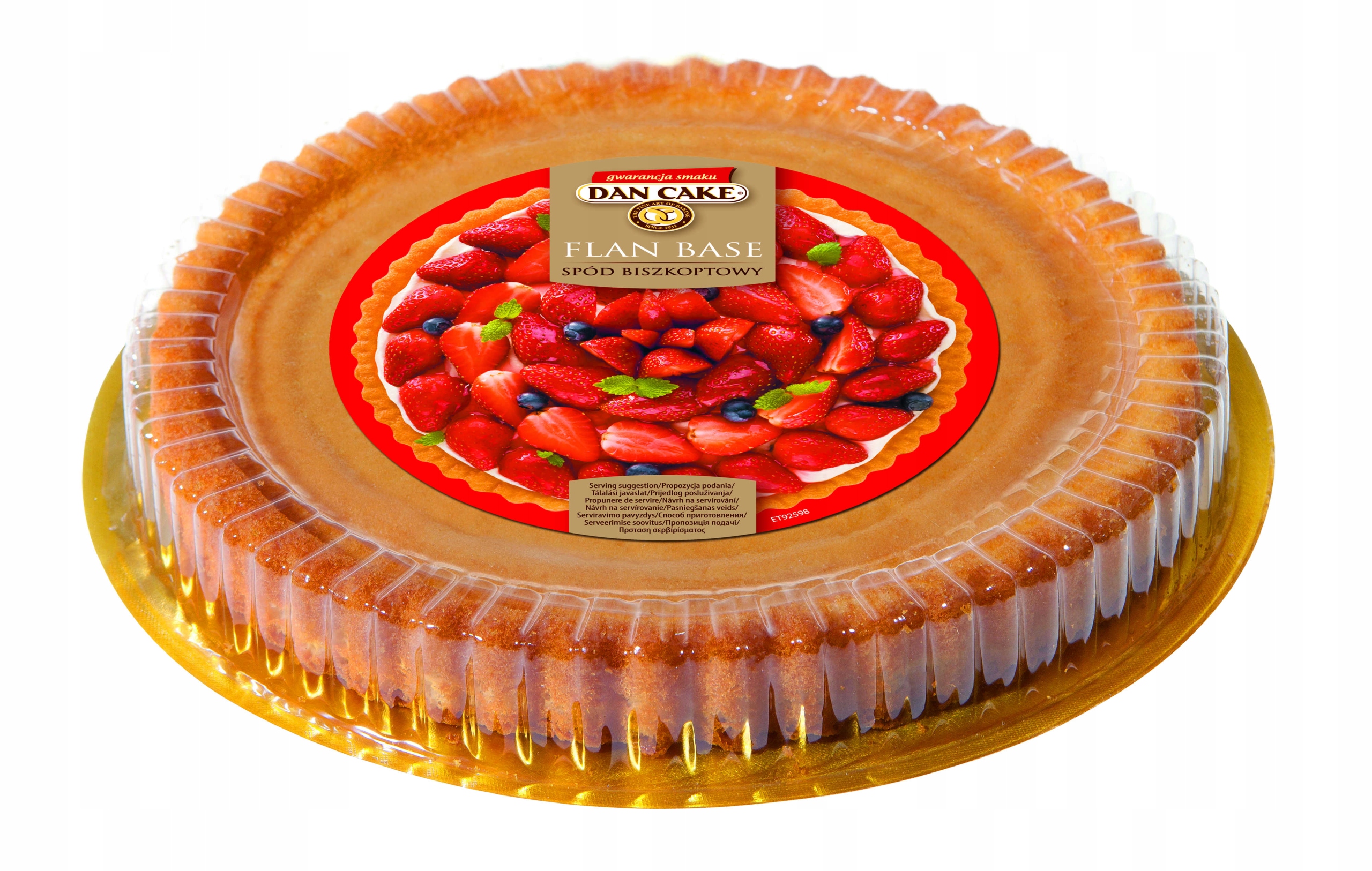 Dan Cake Spód biszkopt blat tortowy 200 g (5900864066110) • Cena ...