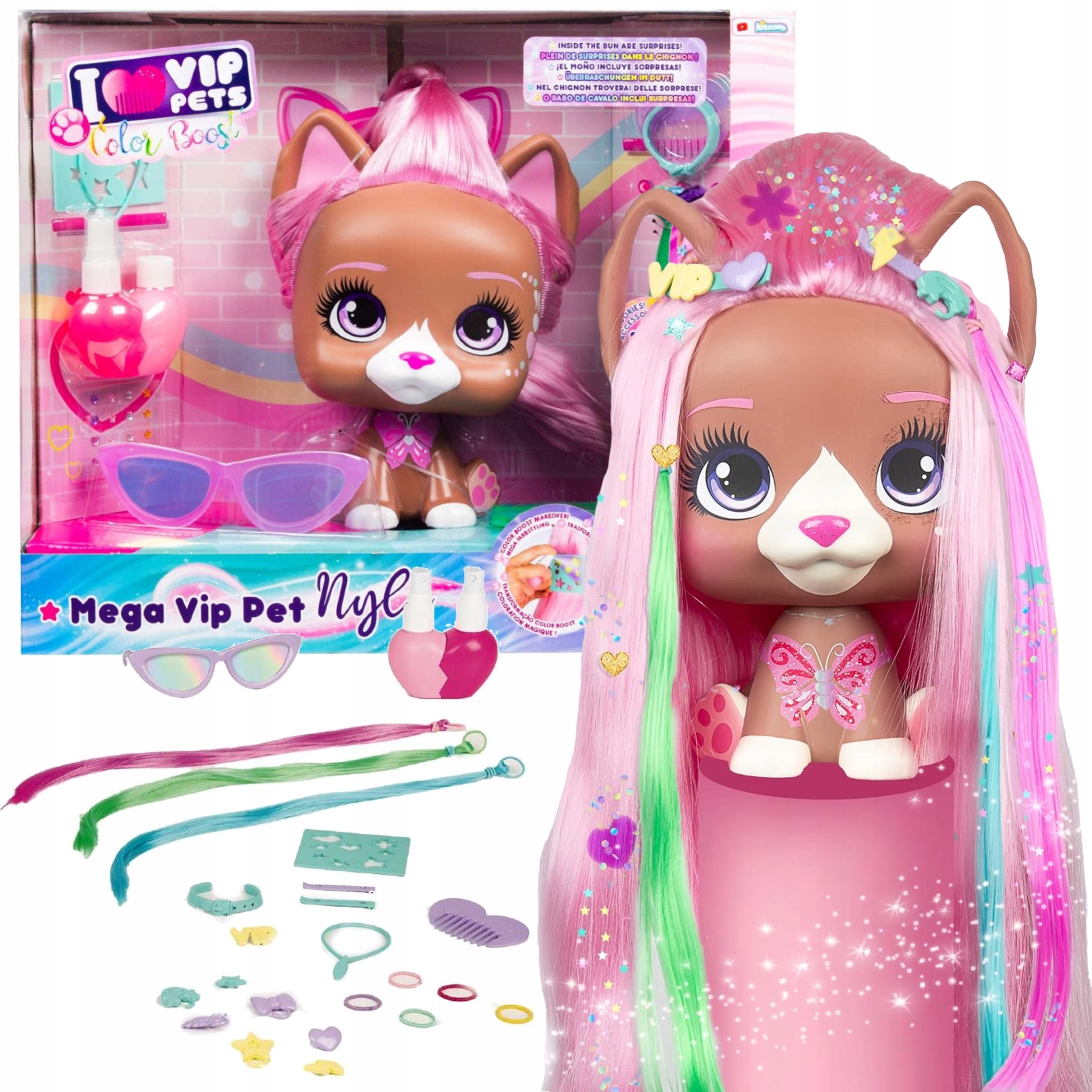 Głowa do stylizacji IMC Toys I Love Vip Pets (8421134711907) • Cena ...