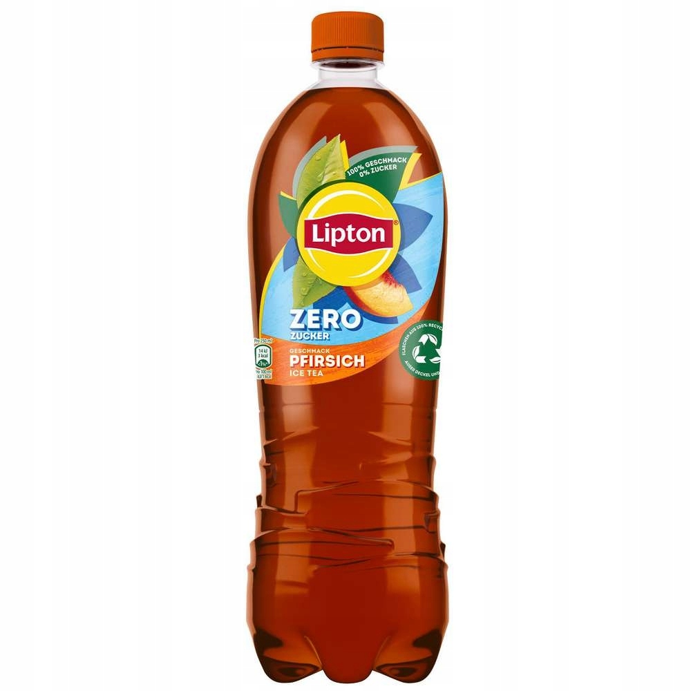 Lipton Ice Tea Peach Herbata Mrożona bez Cukru Brzoskwiniowa 1,25 ...