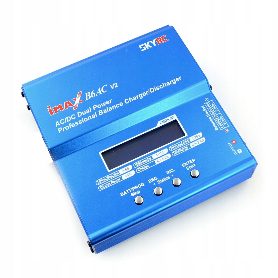 Ładowarka Li-Pol/Li-HV/Li-Ion/Li-Fe /Ni-Cd/Ni-MH z balanserem SkyRC ...