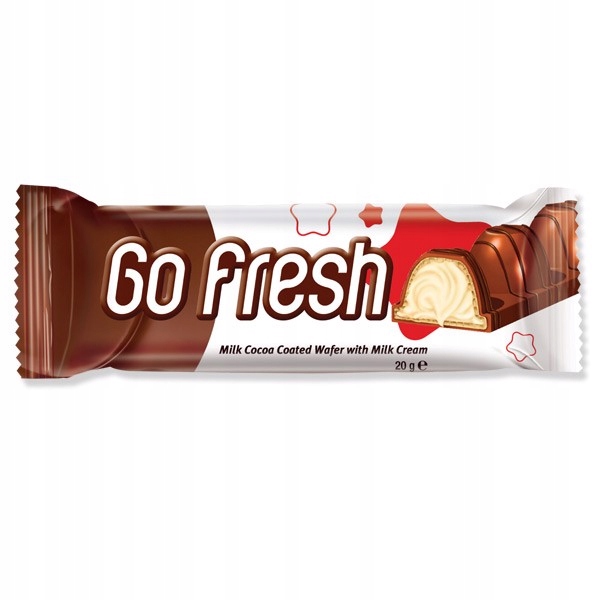 Tim Baton czekoladowy Go Fresh z mleczne 25g (742893195752) • Cena ...