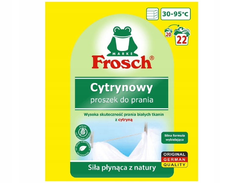 Frosch proszek do prania białego 1,45 kg (4001499960260) • Cena, Opinie ...