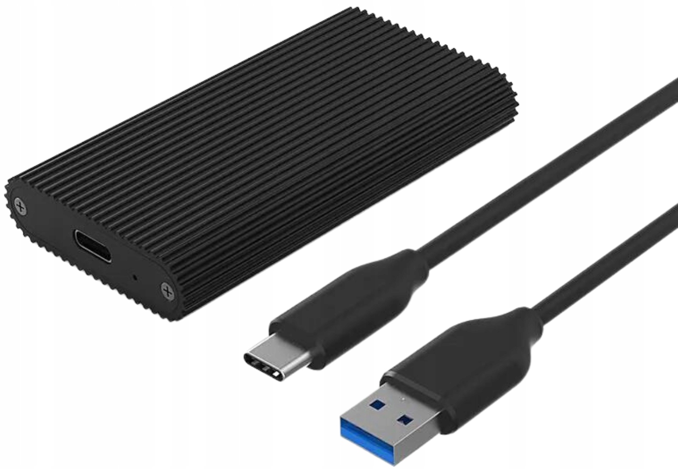Obudowa zewnętrzna do mSATA dysk M.2 BS-M3T USB C - USB A ...