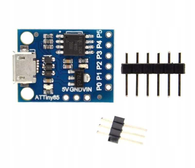 Moduł ATTINY85 micro USB Arduino Digispark - Sklep, Opinie, Cena w Allegro