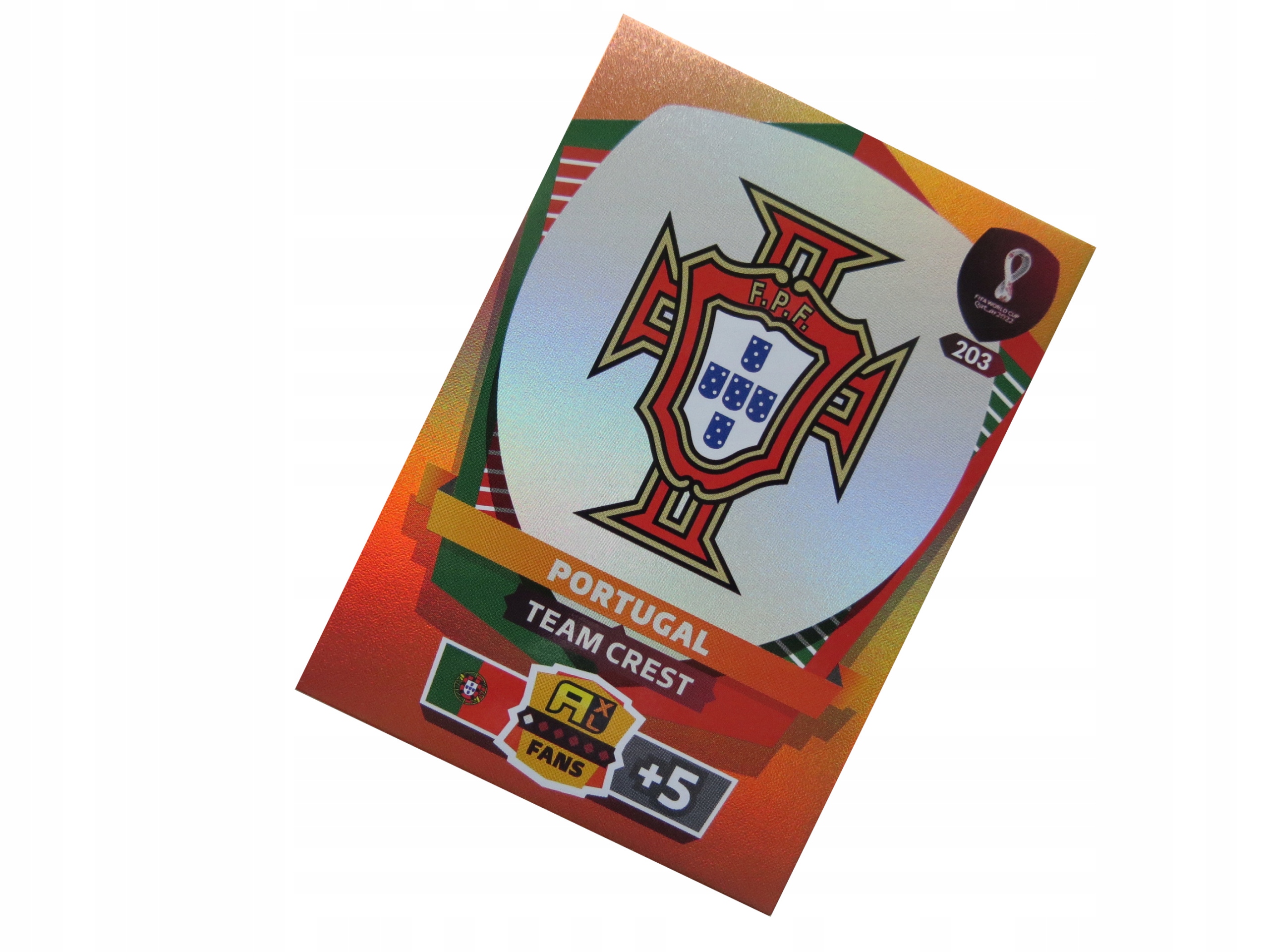WORLD CUP QATAR 2022 TEAM CREST LOGO PORTUGAL 203 - 12674384022 - Allegro