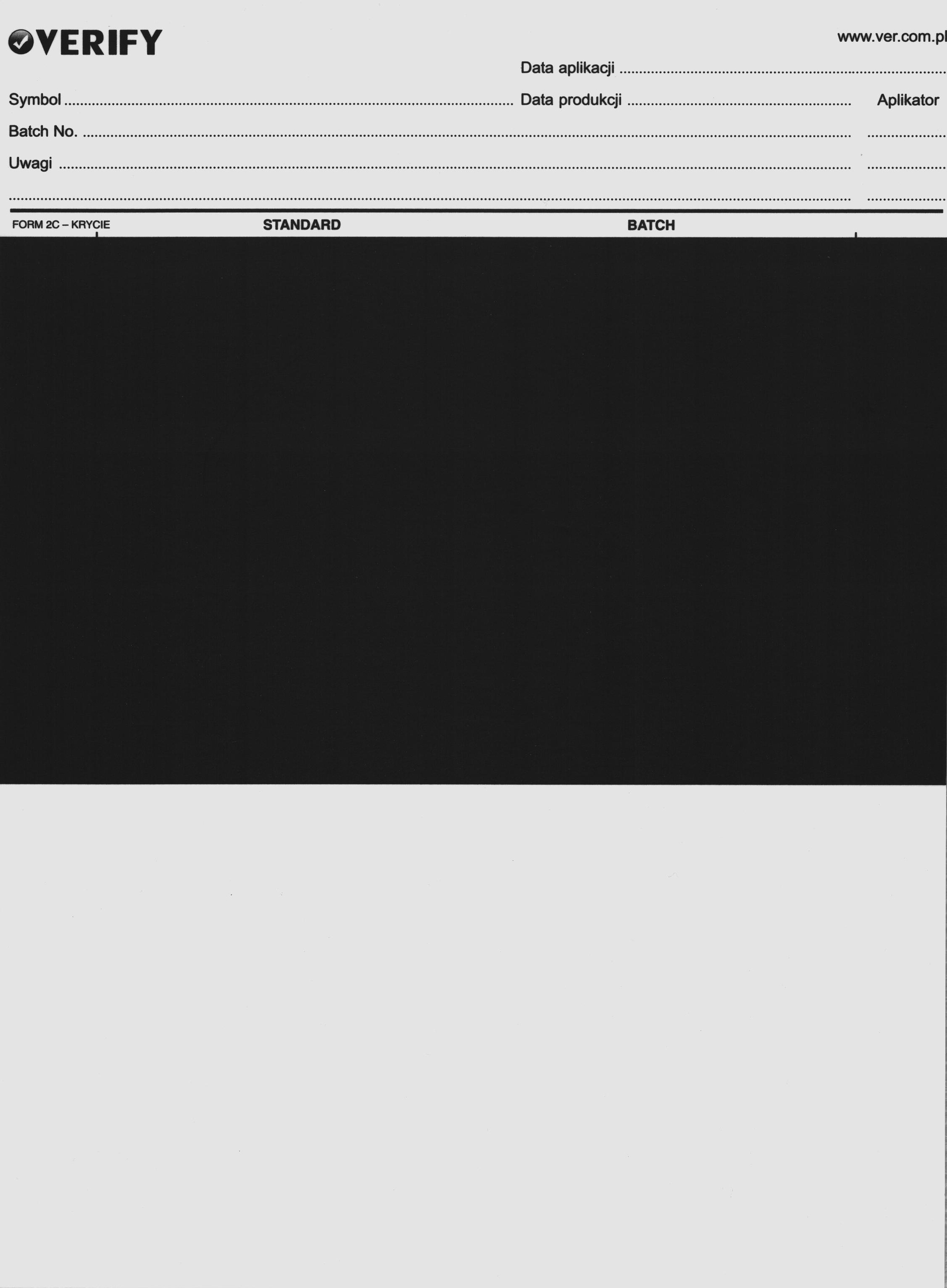 Karty aplikacyjne VERIFY 2C (typu LENETA) Opacity • Cena, Opinie - Allegro