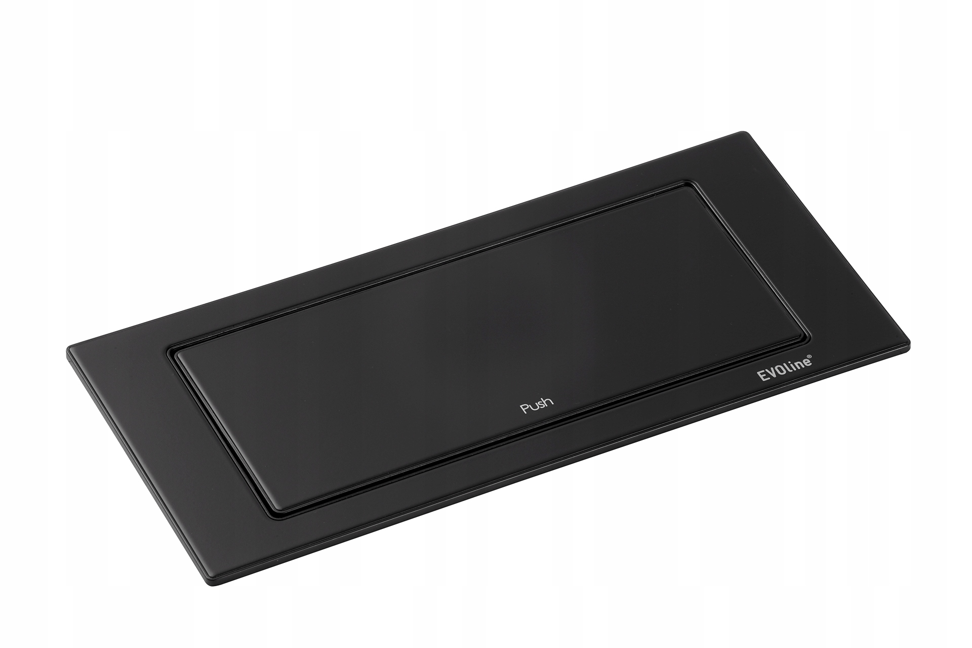 Gniazdo blatowe EVOline Back Flip - 2x230V + USB typ C, czarny mat ...