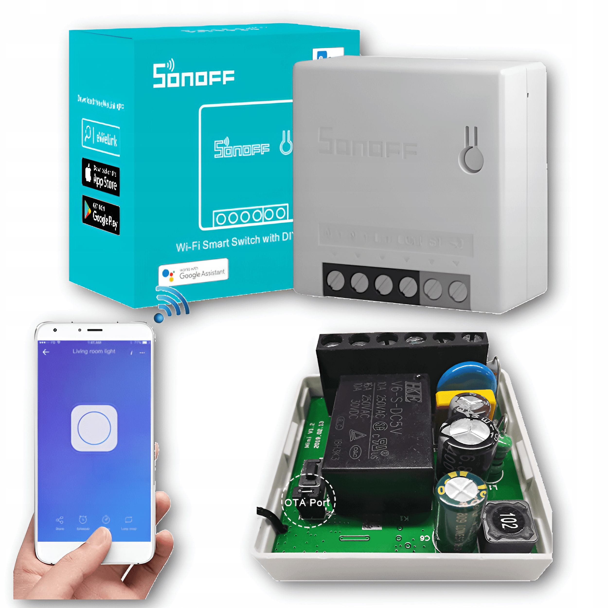 Inteligentny przełącznik switch SONOFF MINI R2 DIY (M0802010010) • Cena ... Inteligentny przełącznik switch SONOFF MINI R2 DIY (M0802010010) • Cena ...