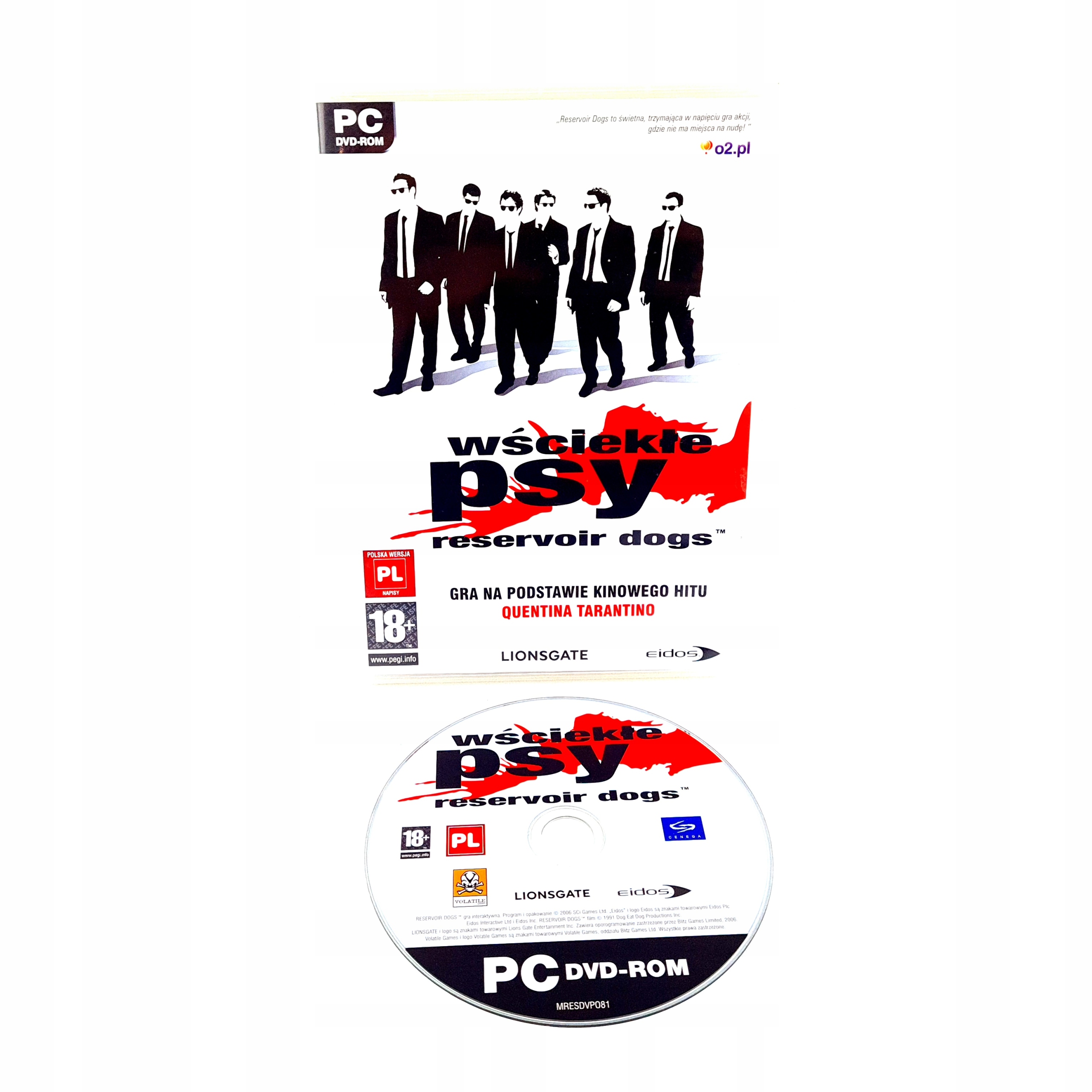 Reservoir Dogs PC - Stan: Używany 350.00PLN - Sklepy, Opinie, Ceny w ...
