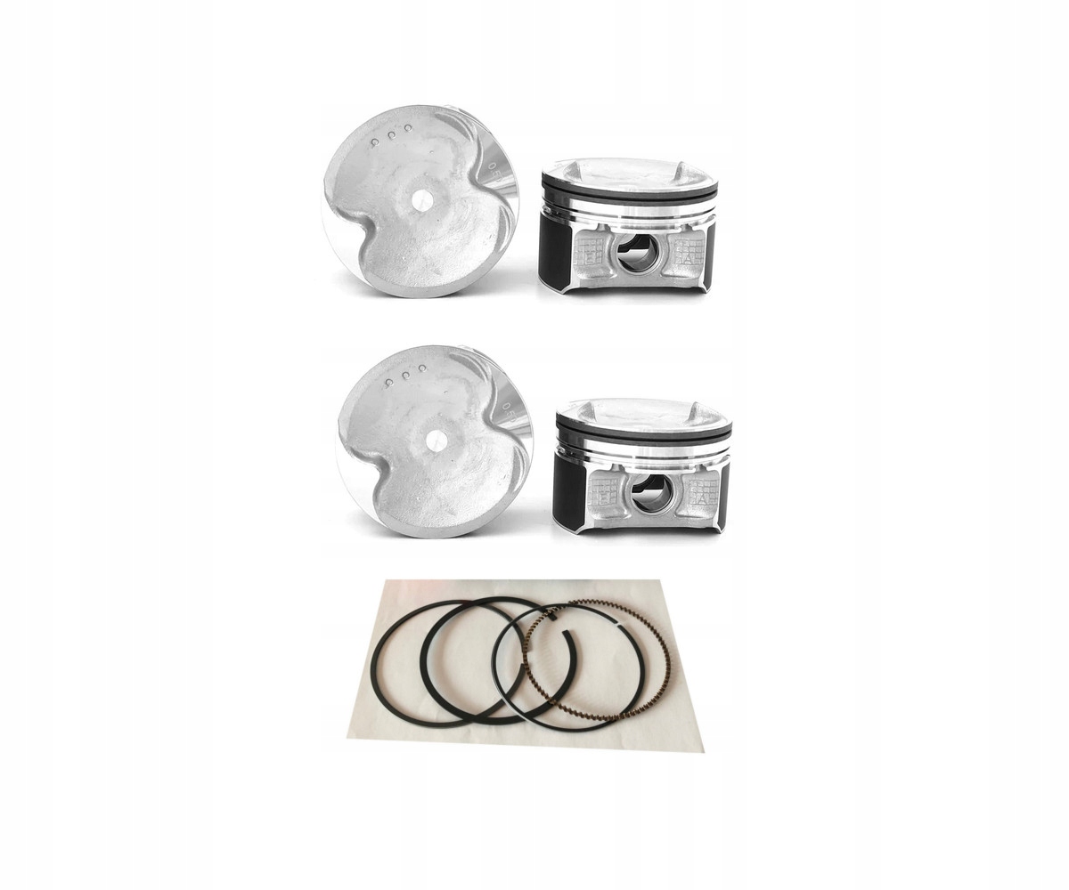 Tłok 4szt STD Nissan Frontier X-Trail T31 2,5 169KM QR25DE 2007- za ...