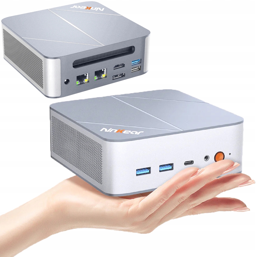 Ninkear M8 Mini PC komputer AMD Ryzen 7 8745HS 16GB + 1 TB Radeon 780M ...