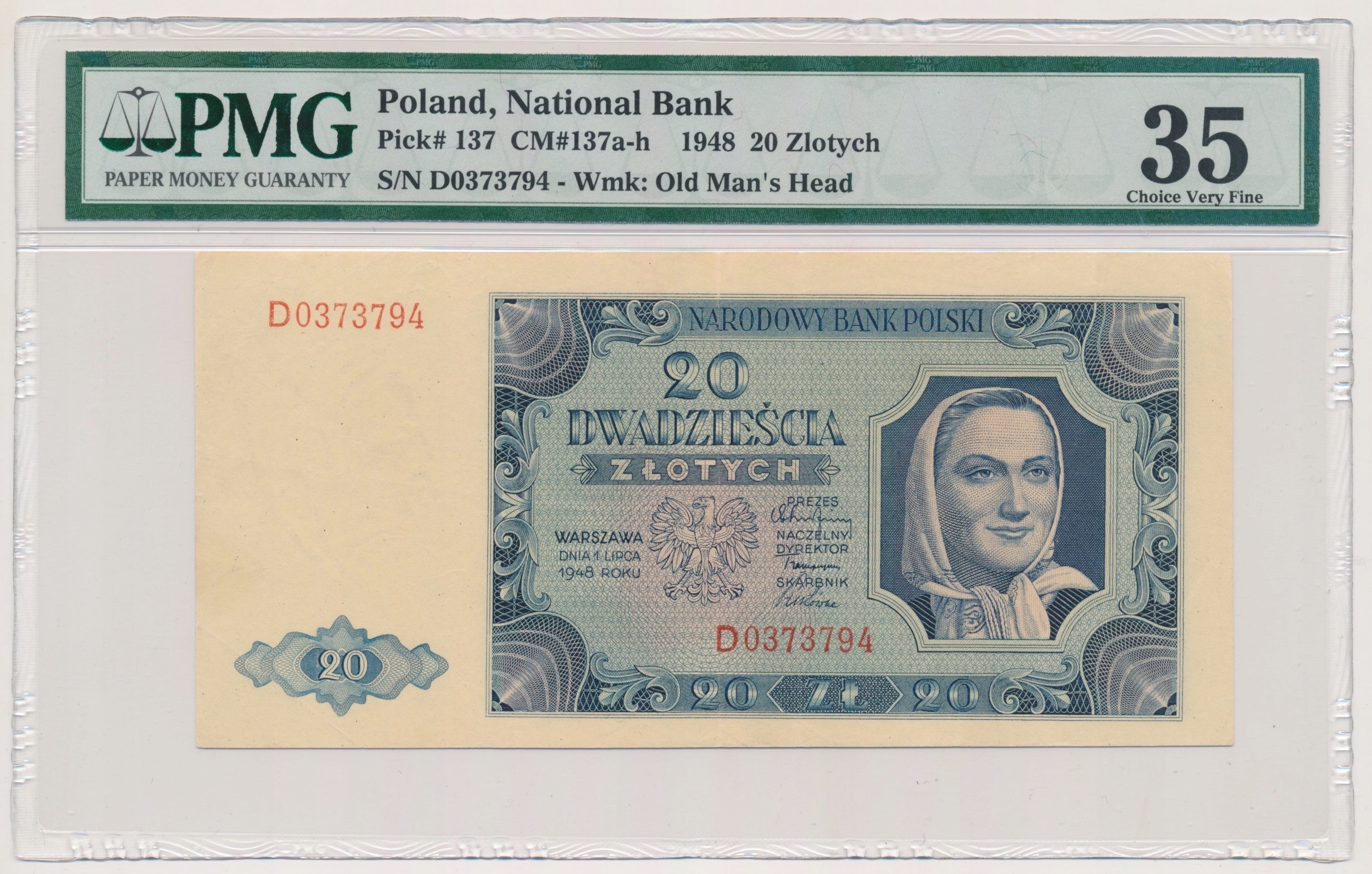20 Zl - Polskie banknoty 1944 - 1965 - Allegro.pl