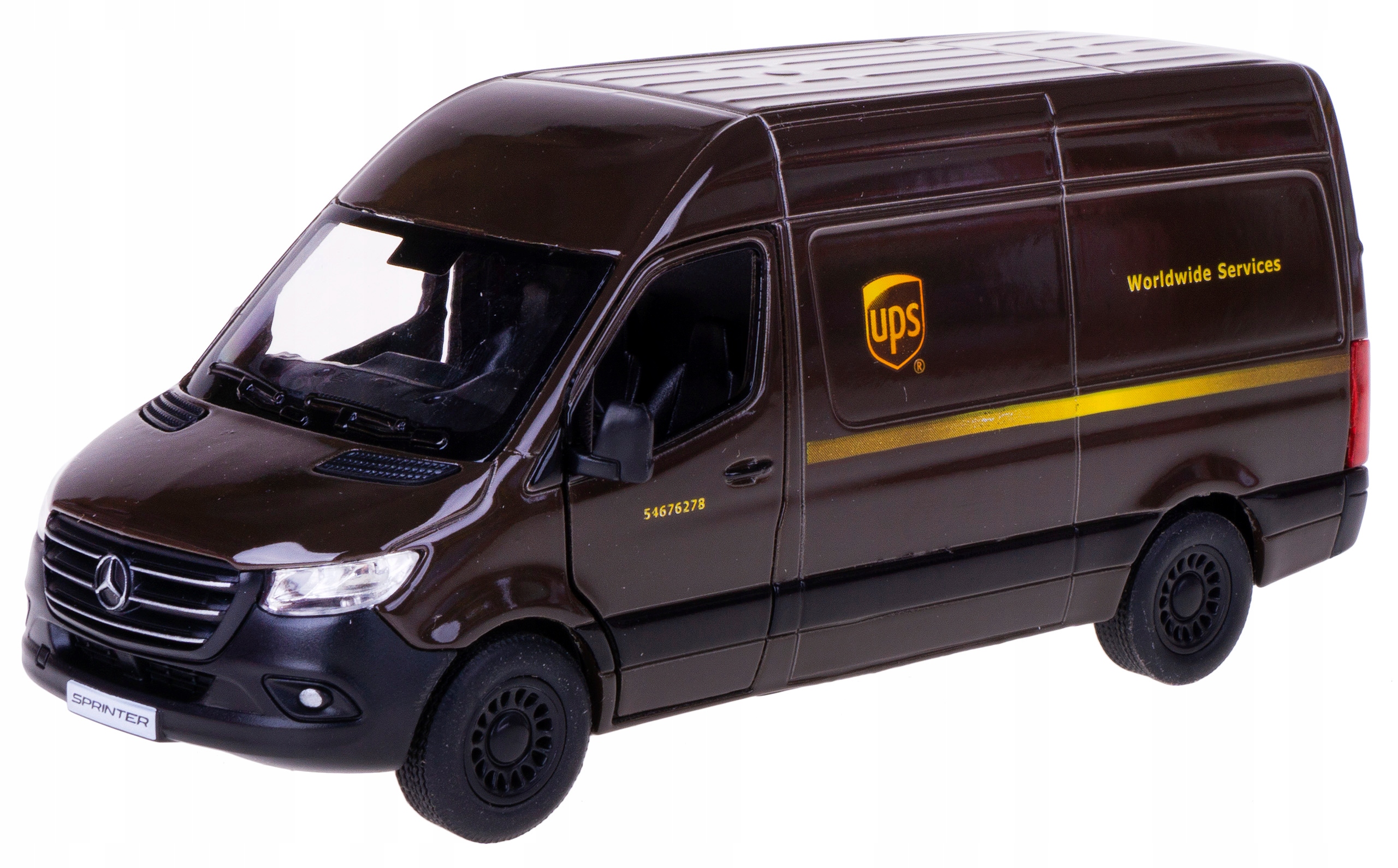 Ups Mercedes-Benz Sprinter 1:48 Kinsmart - porównaj ceny - Allegro.pl