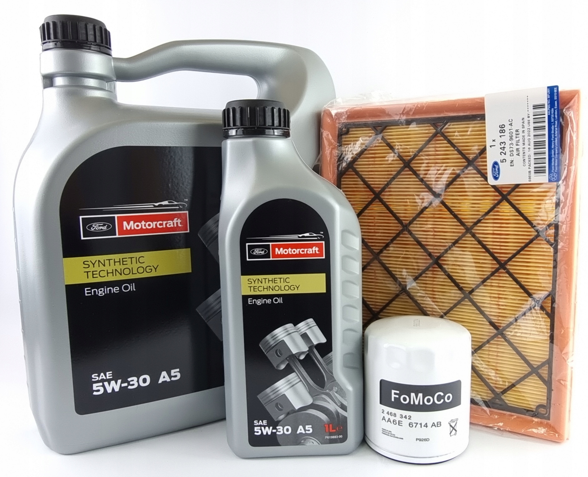 ZESTAW 2 FILTRY OLEJ FORD FUSION USA 2.0 ECOBOOST Z012 ZESTAW 5W30 6L ...