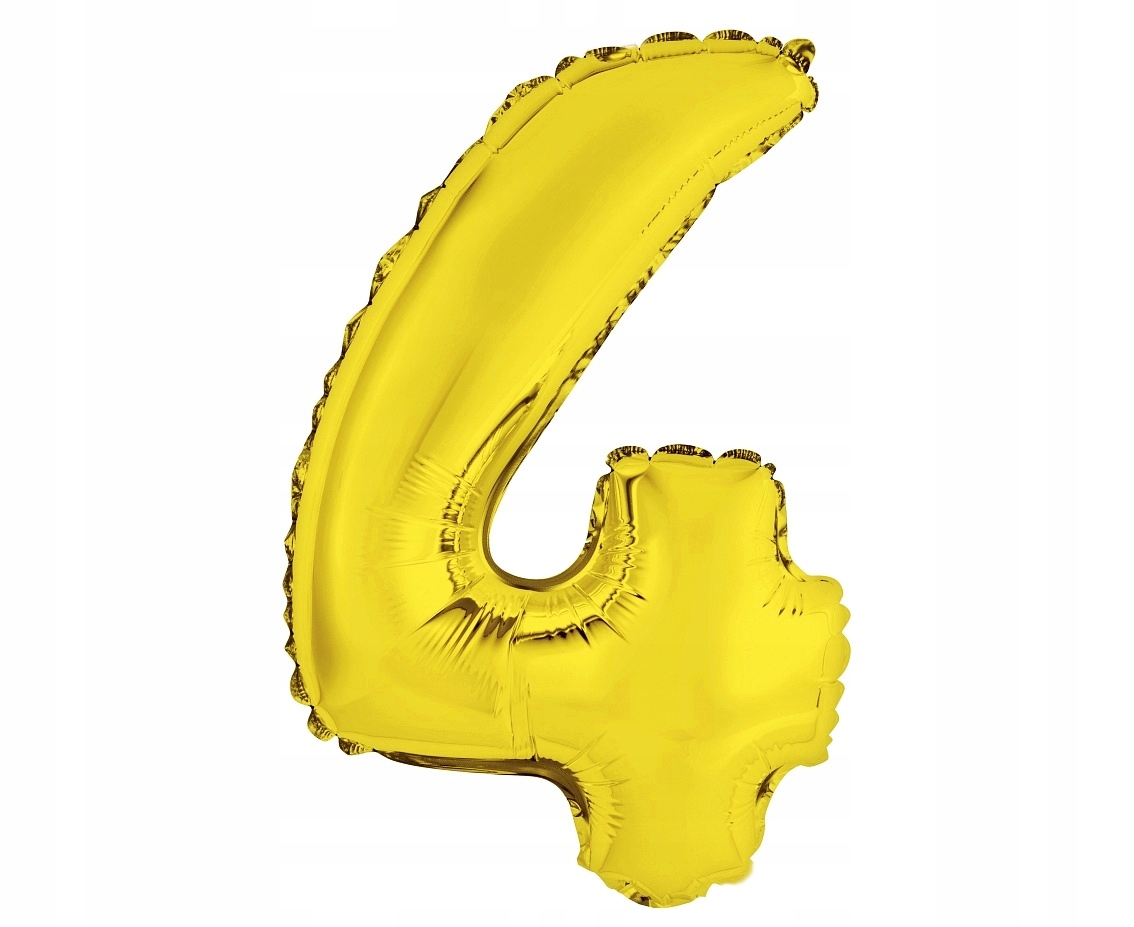 Fólia Lufi 4-es Szám Születésnapra Lufik ÓRIÁS 106cm, (5900290993189 ...