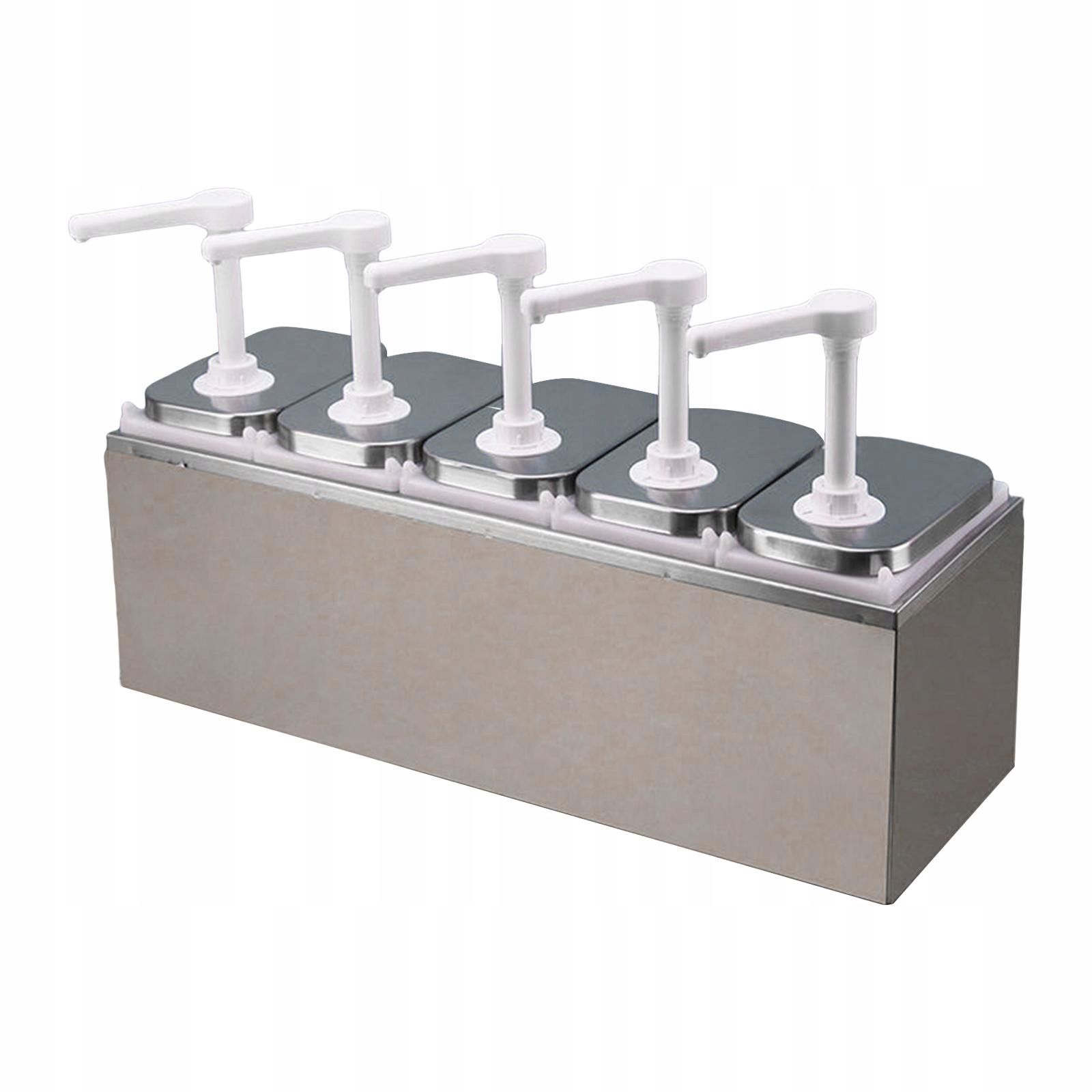 Stacja pomp do przypraw do sałatek 2,5 l Pompa do przypraw do sosów ...