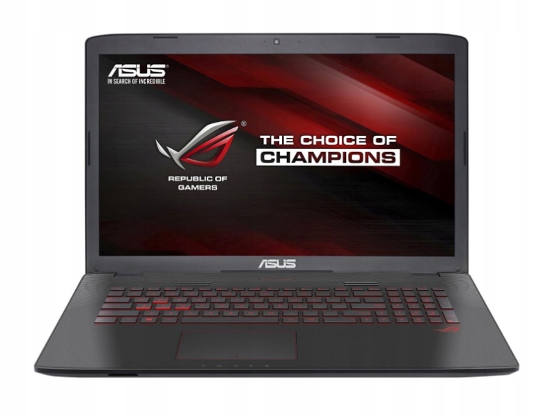 Laptop Asus GL752V 17,3 " Intel Core i7 16 GB / 1128 GB czarny • Cena ...
