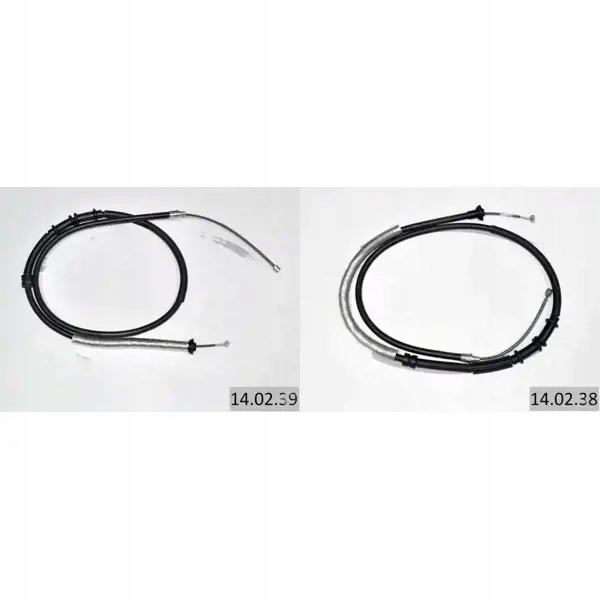 2x Linki hamulca ręcznego LINEX PRZÓD L+P do FIAT GRANDE PUNTO • Cena ...