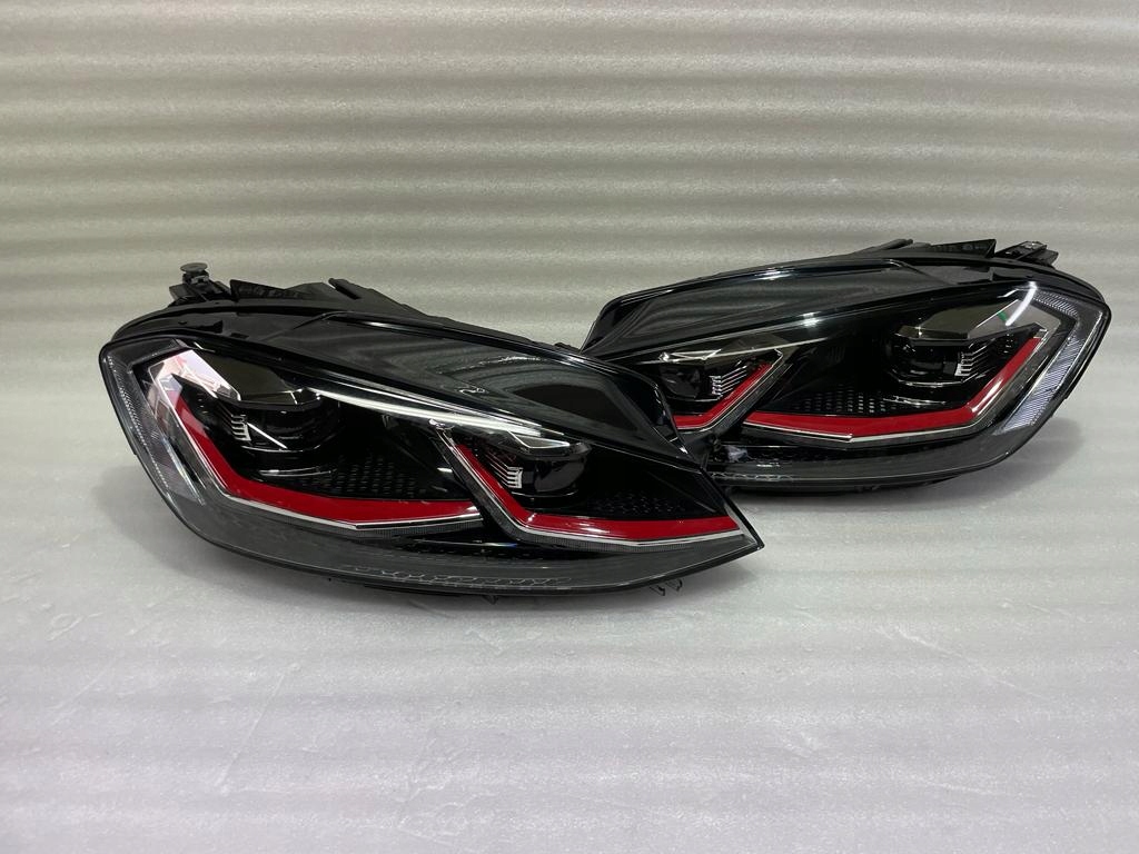 VW GOLF 7 LIFT FULL LED LAMPA LEWA PRAWA za 2800.00PLN z Wijewo - Allegro - (14092427196)