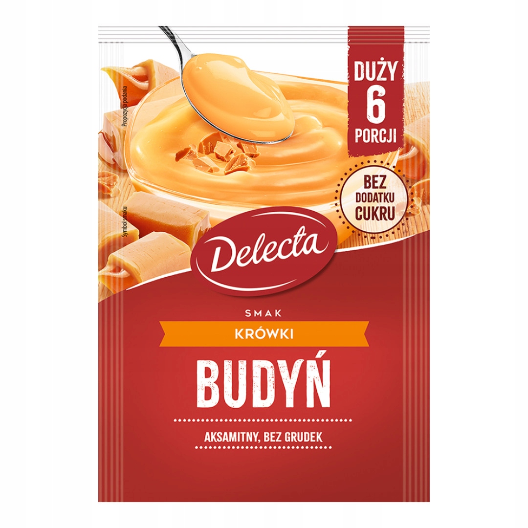 DELECTA Budyń Krówka 64g (5900983000668) • Cena, Opinie • Budyń ...