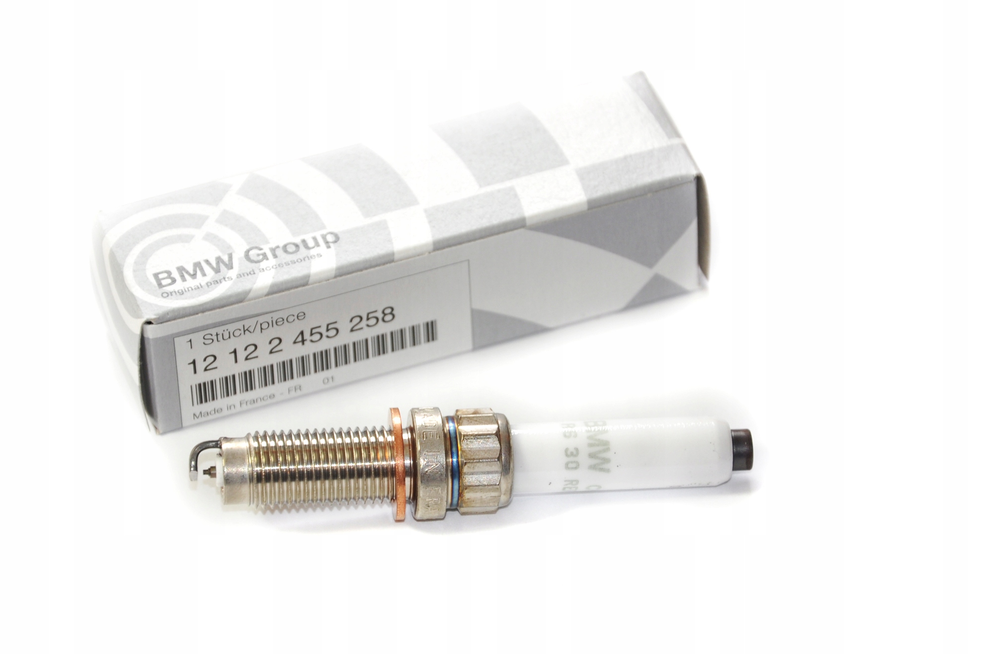 OE BMW ŚWIECA ZAPŁONOWA 12122455258 SILZKGR8C8S 0732748892332 za 114 ...