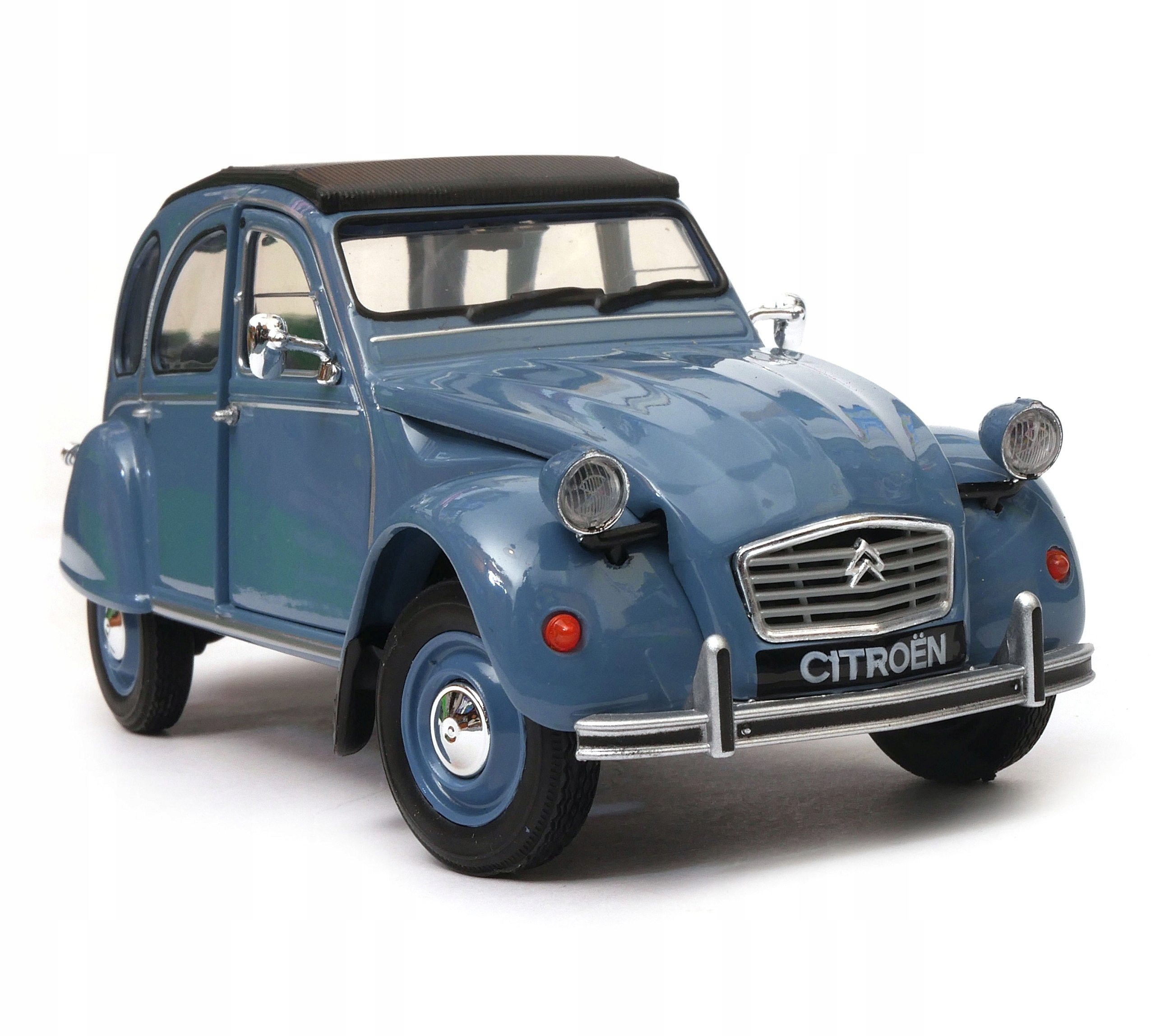 Citroen 2CV model Welly w skali 1:24 niebieski (5900360008751) • Cena ...