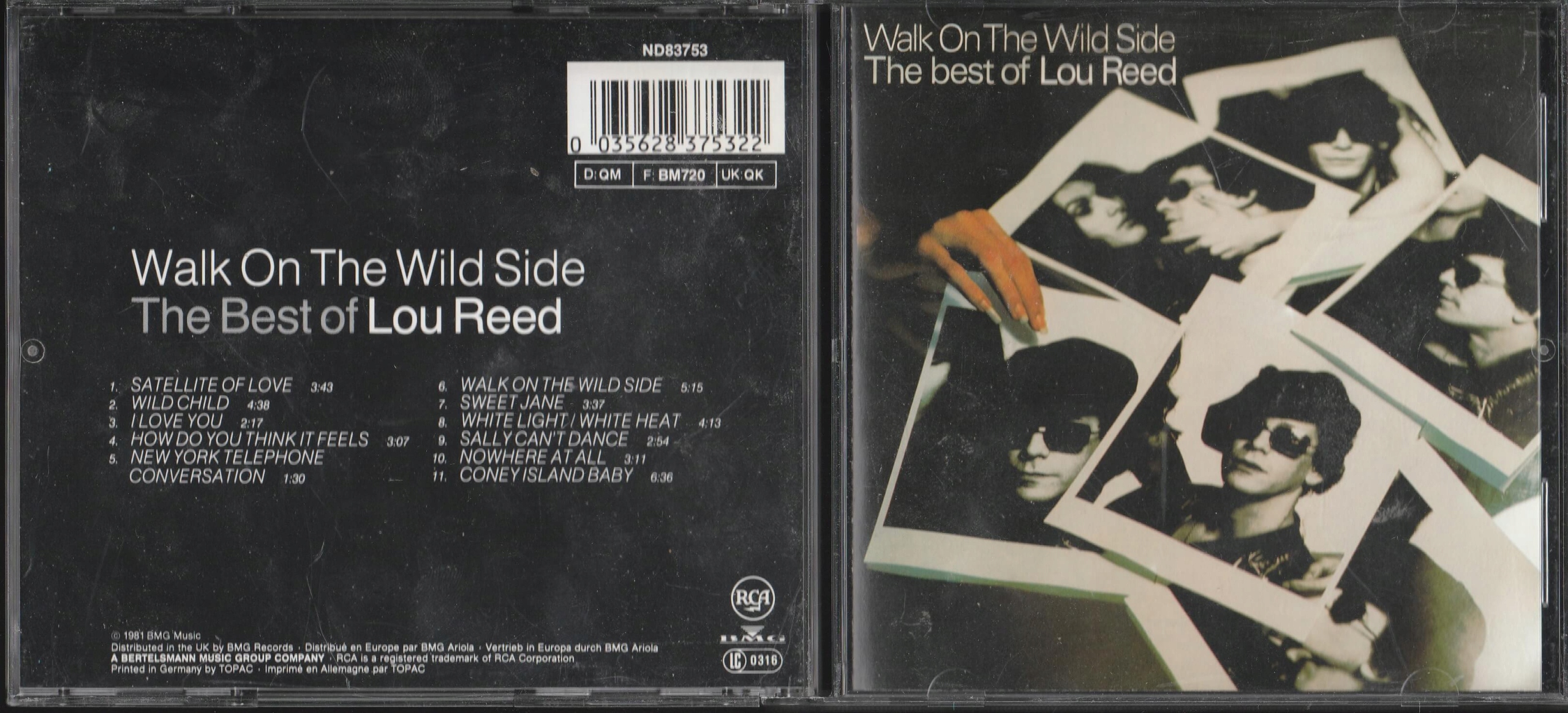 Płyta CD Lou Reed - Walk On The Wild Side - The Best Of Greatest Hits ...
